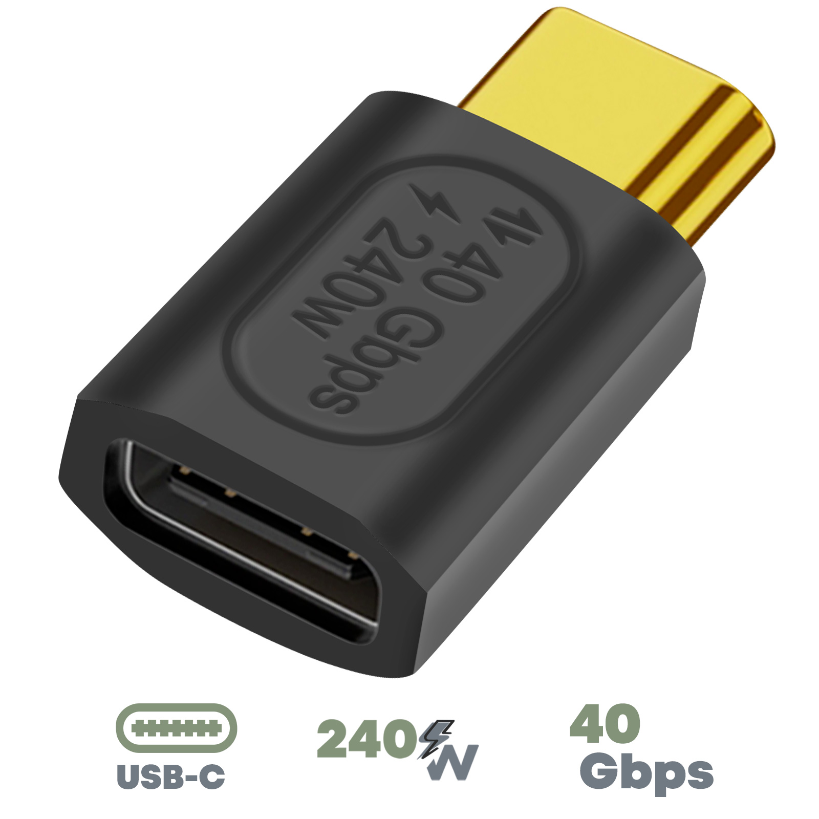 Usbc To Usb Adapter Cable Matters Combo-Pack 40Gbps Vertical Right ...