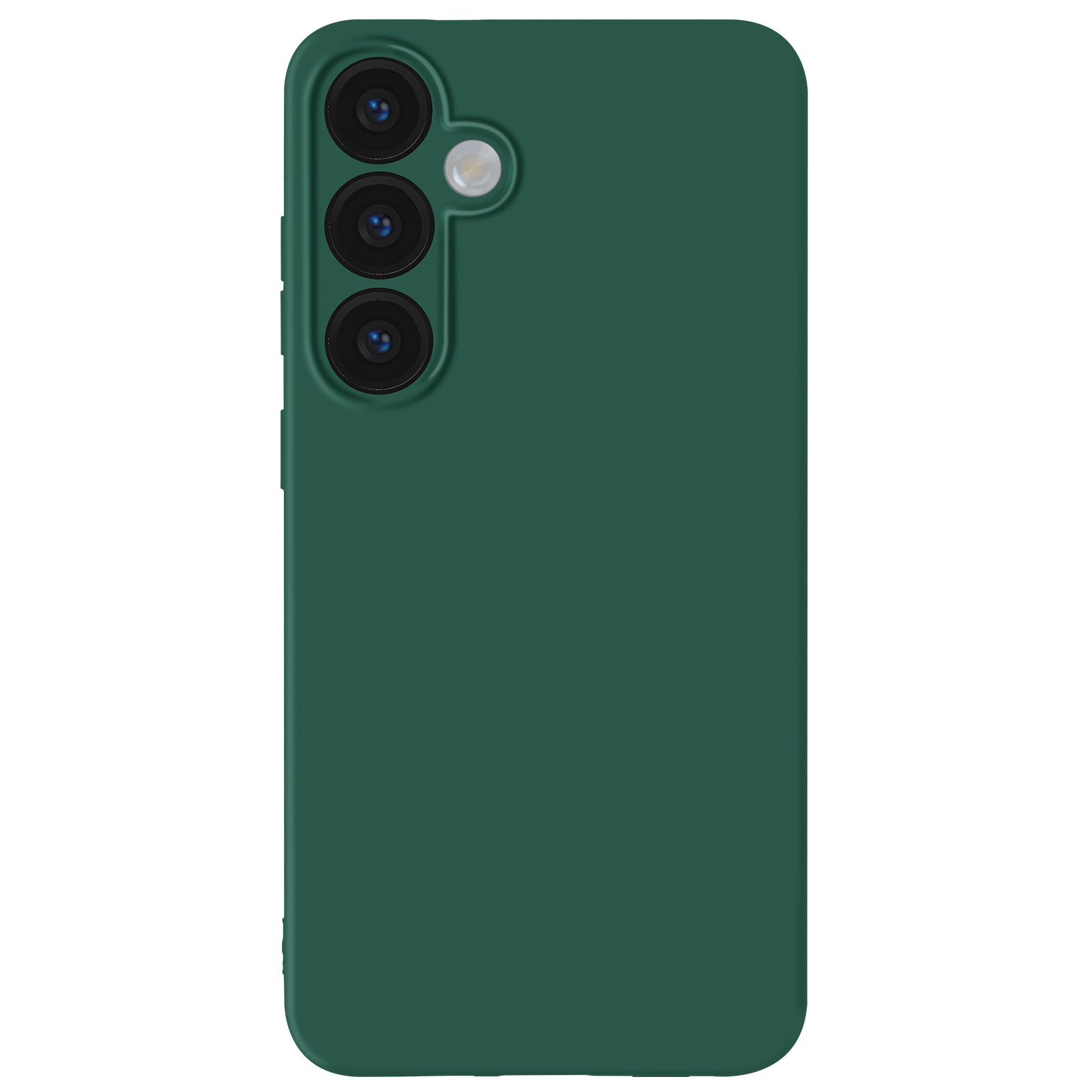 Coque Souple Samsung Galaxy S24 Silicone Mat - Vert - Français