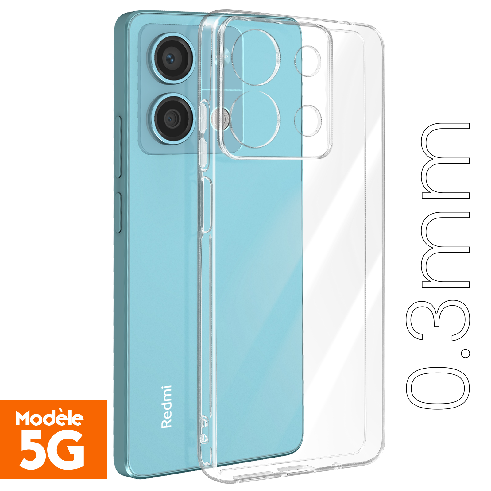 Les meilleures Coques Xiaomi Redmi Note 13 à saisir sur Gsm55