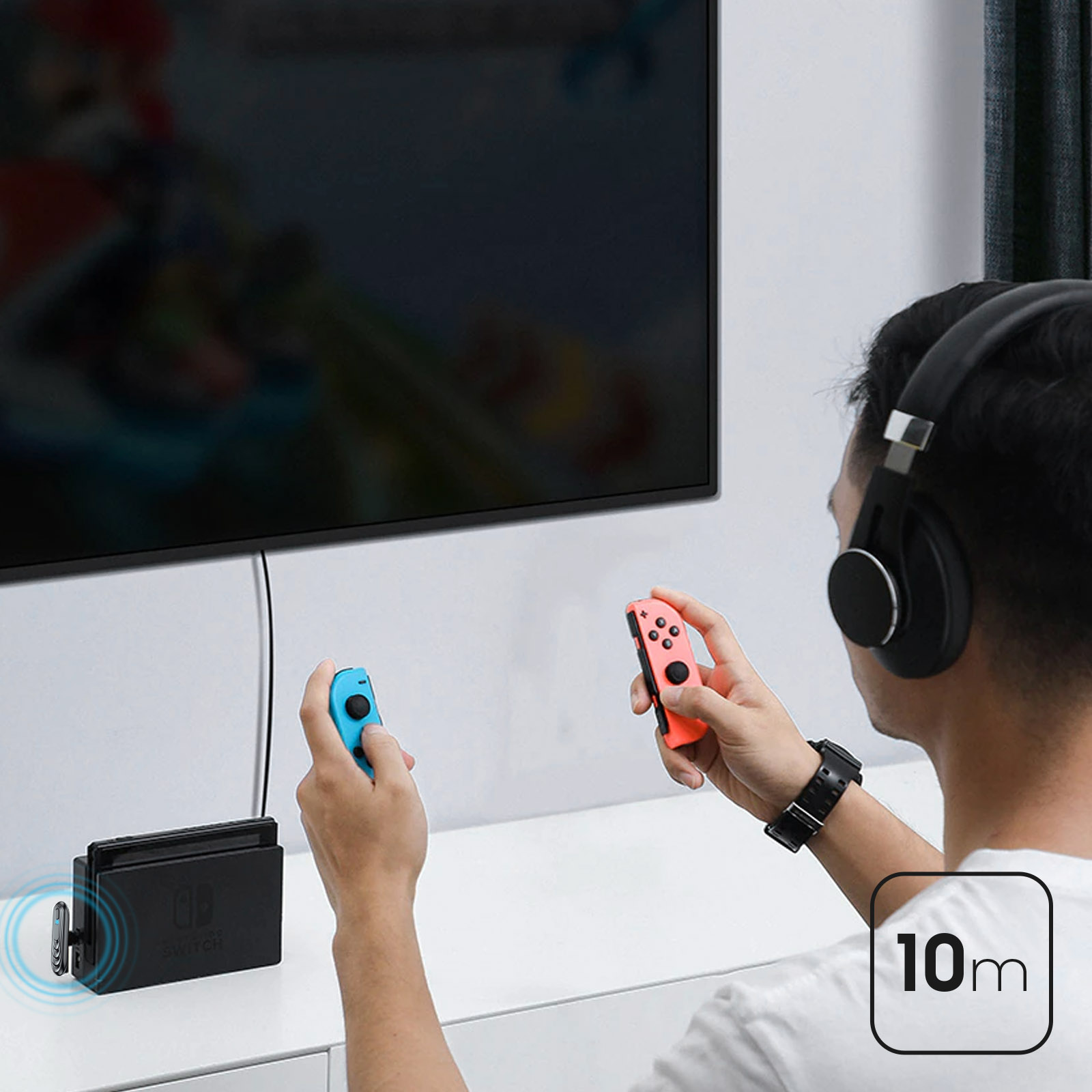 Nintendo Switch Bluetooth-Adapter USB-C / USB Sender / Empfänger ...