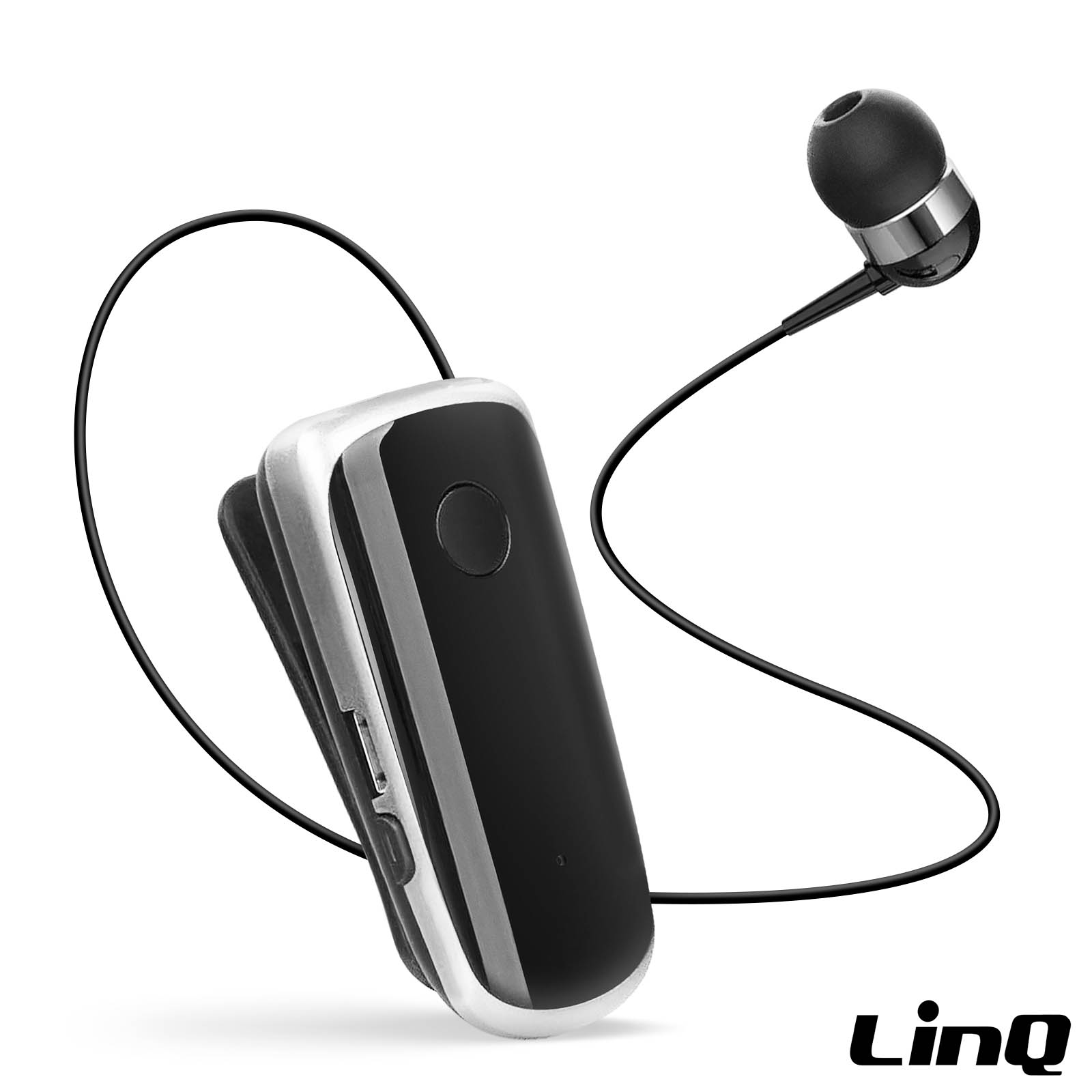 Oreillette Bluetooth Intra-auriculaires, Autonomie 10 Heures avec Câble ...