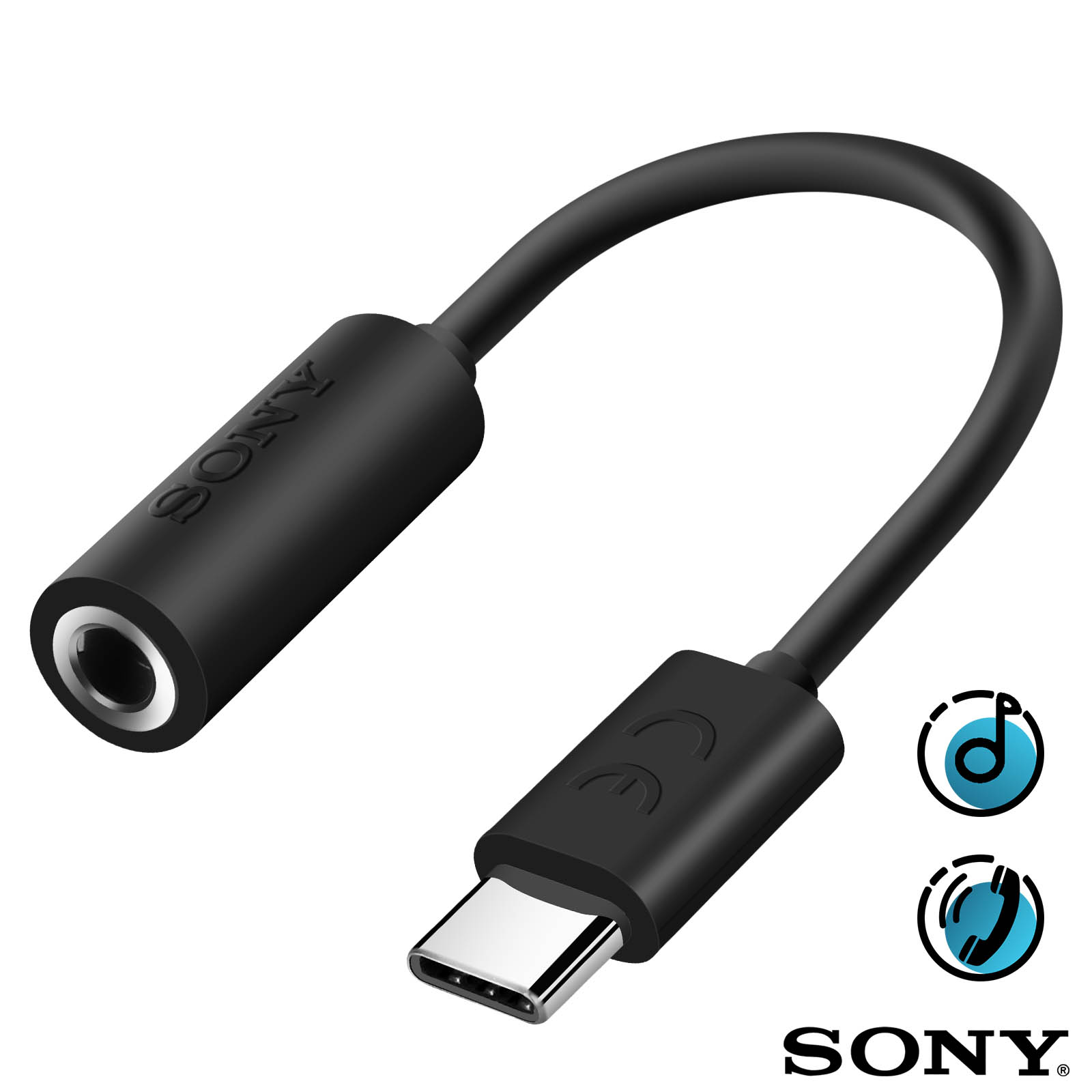 Adaptador de audio Sony, USB-C macho a Jack 3,5 mm hembra para Motorola ...