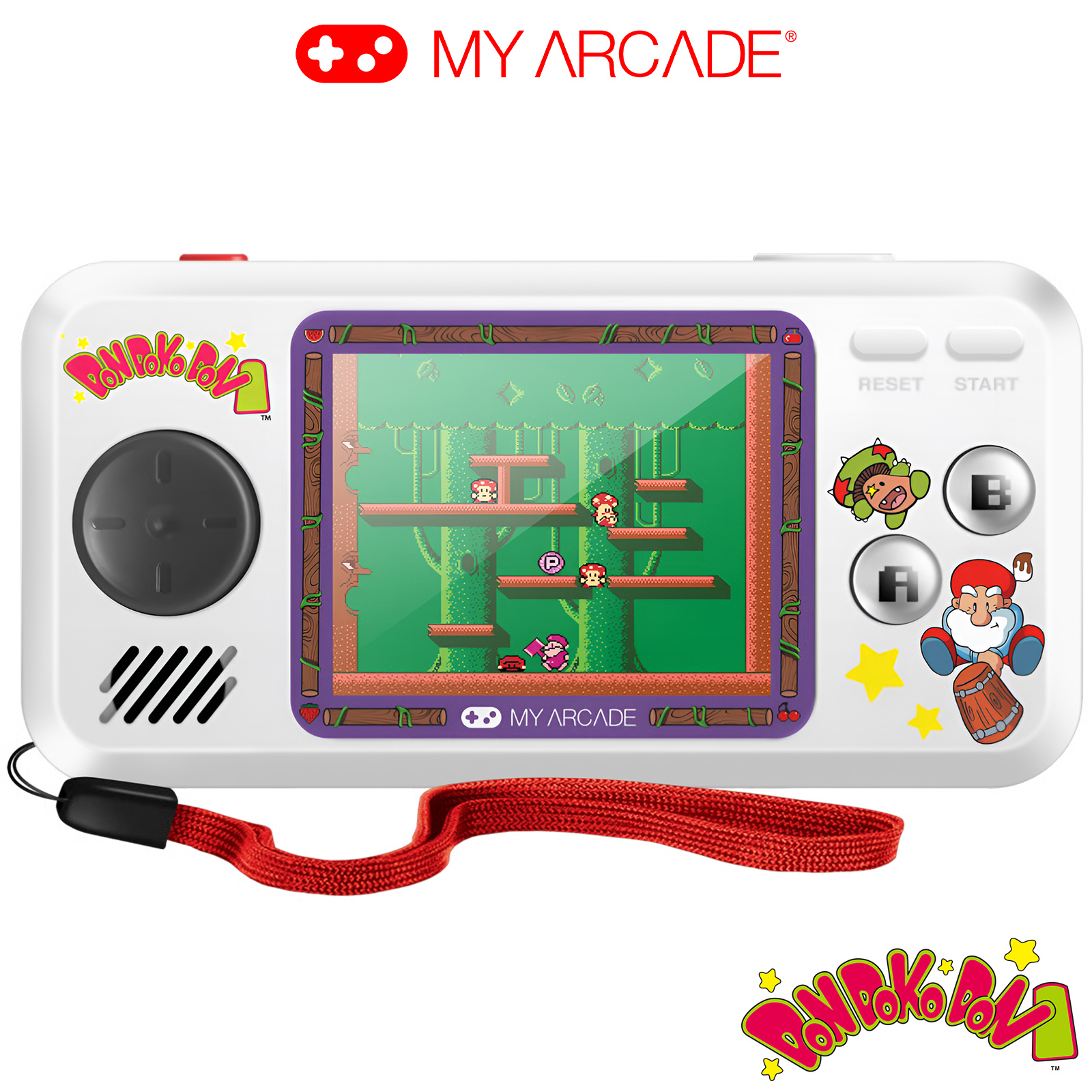 Console Portable My Arcade Don Doko Don - Jeu d'arcade Rétrogaming ...