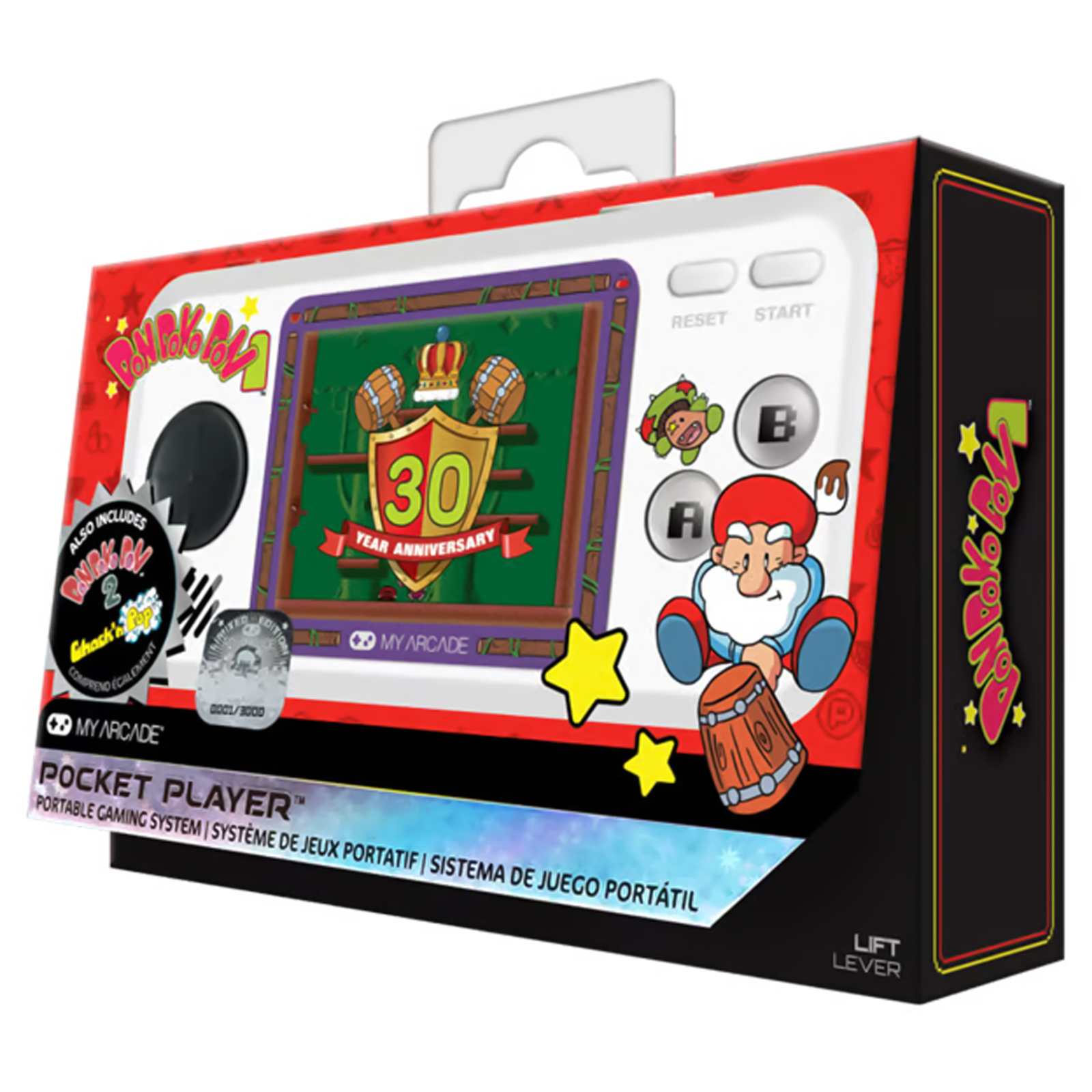 Console Portable My Arcade Don Doko Don - Jeu d'arcade Rétrogaming ...