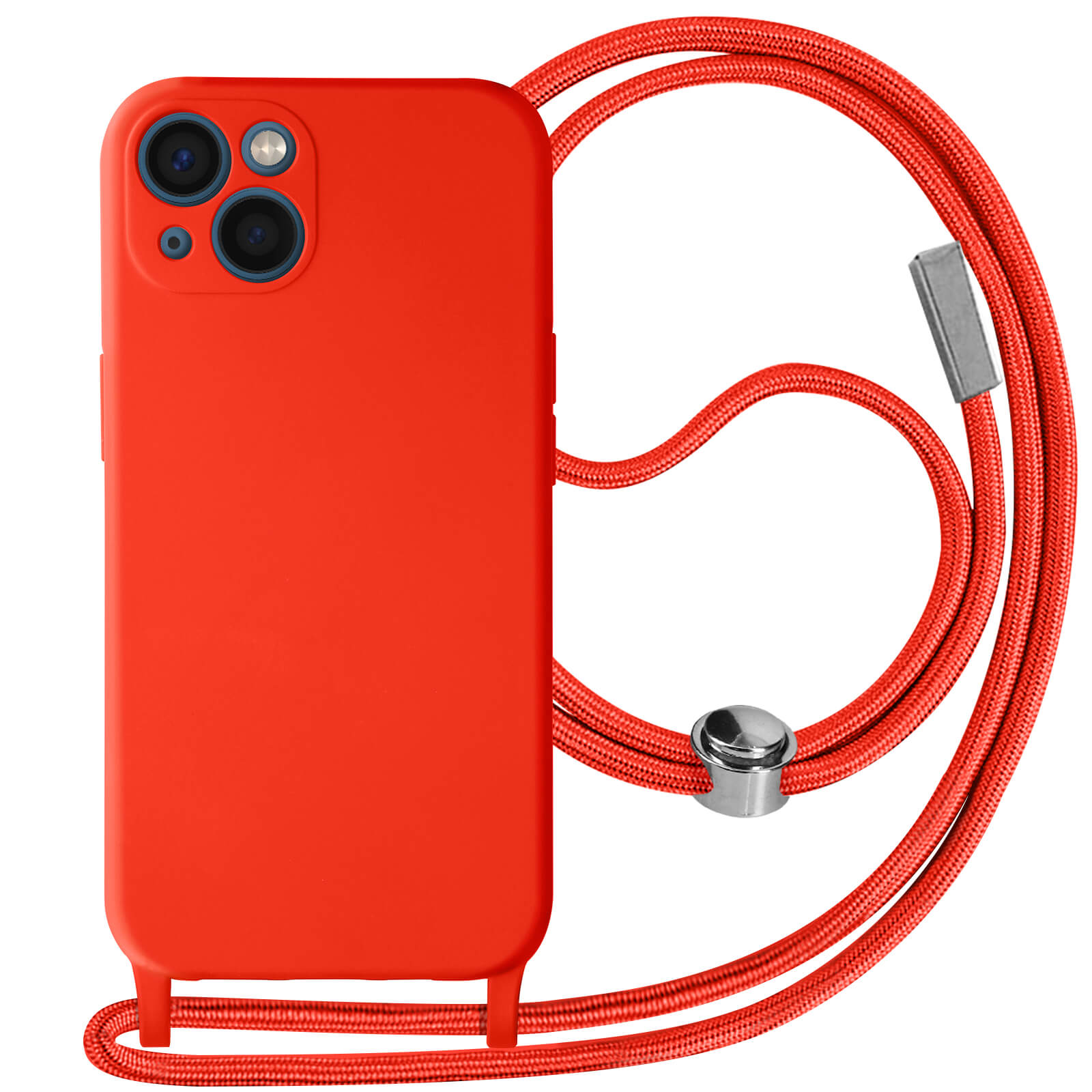 Coque Cordon Universelle, série NeckPouch Rouge - Français