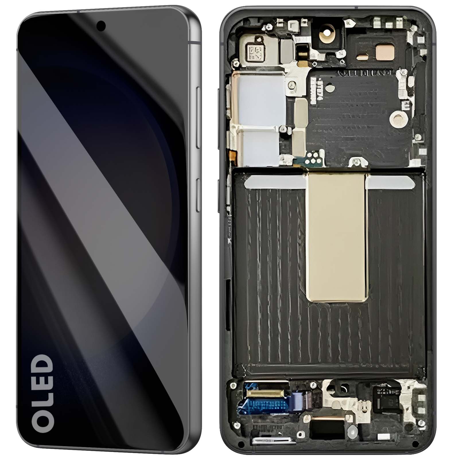 Écran complet Samsung Galaxy S23 : OLED + Vitre Tactile avec châssis ...