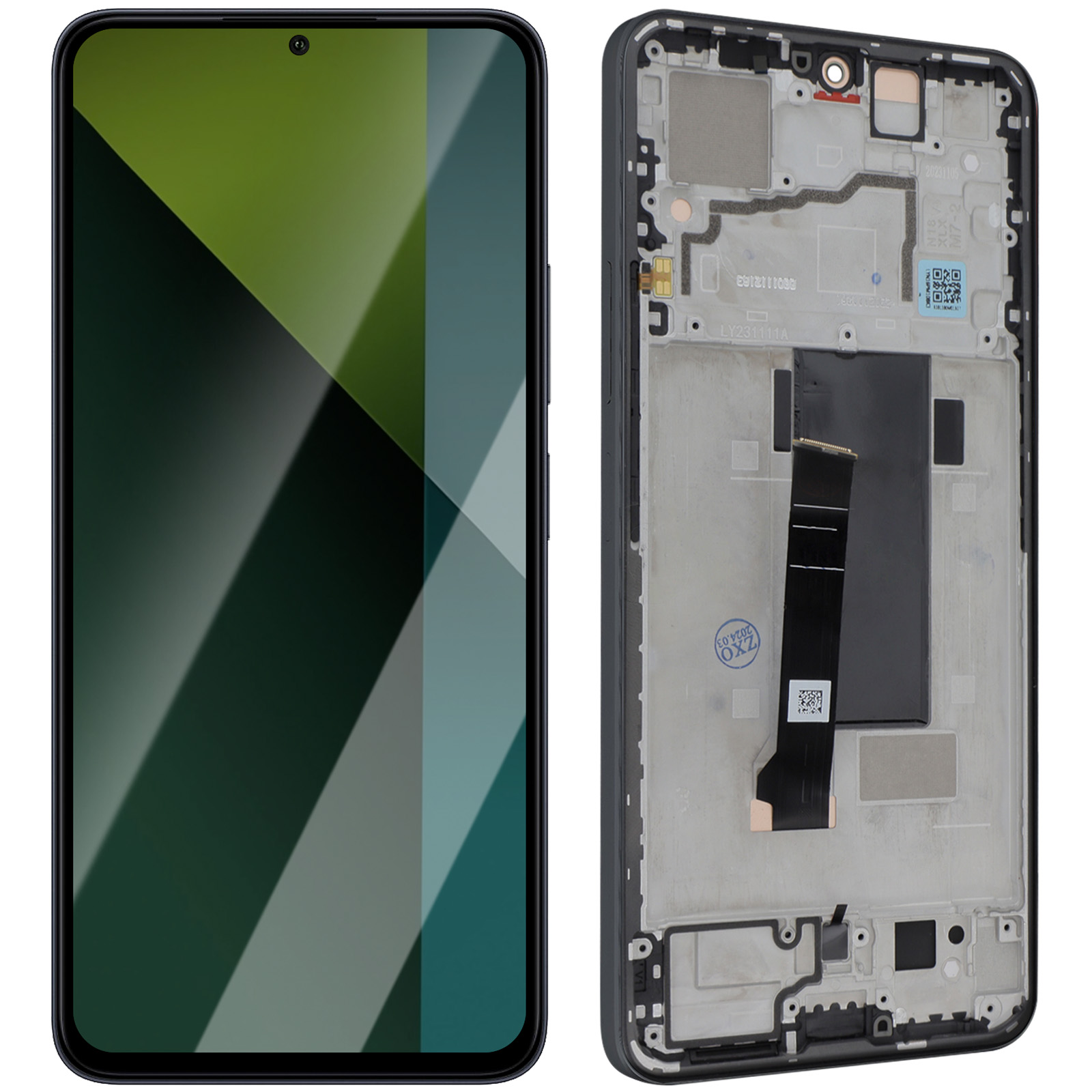 Schermo LCD completo originale Xiaomi Redmi Note 13 Pro 5G + frame ...
