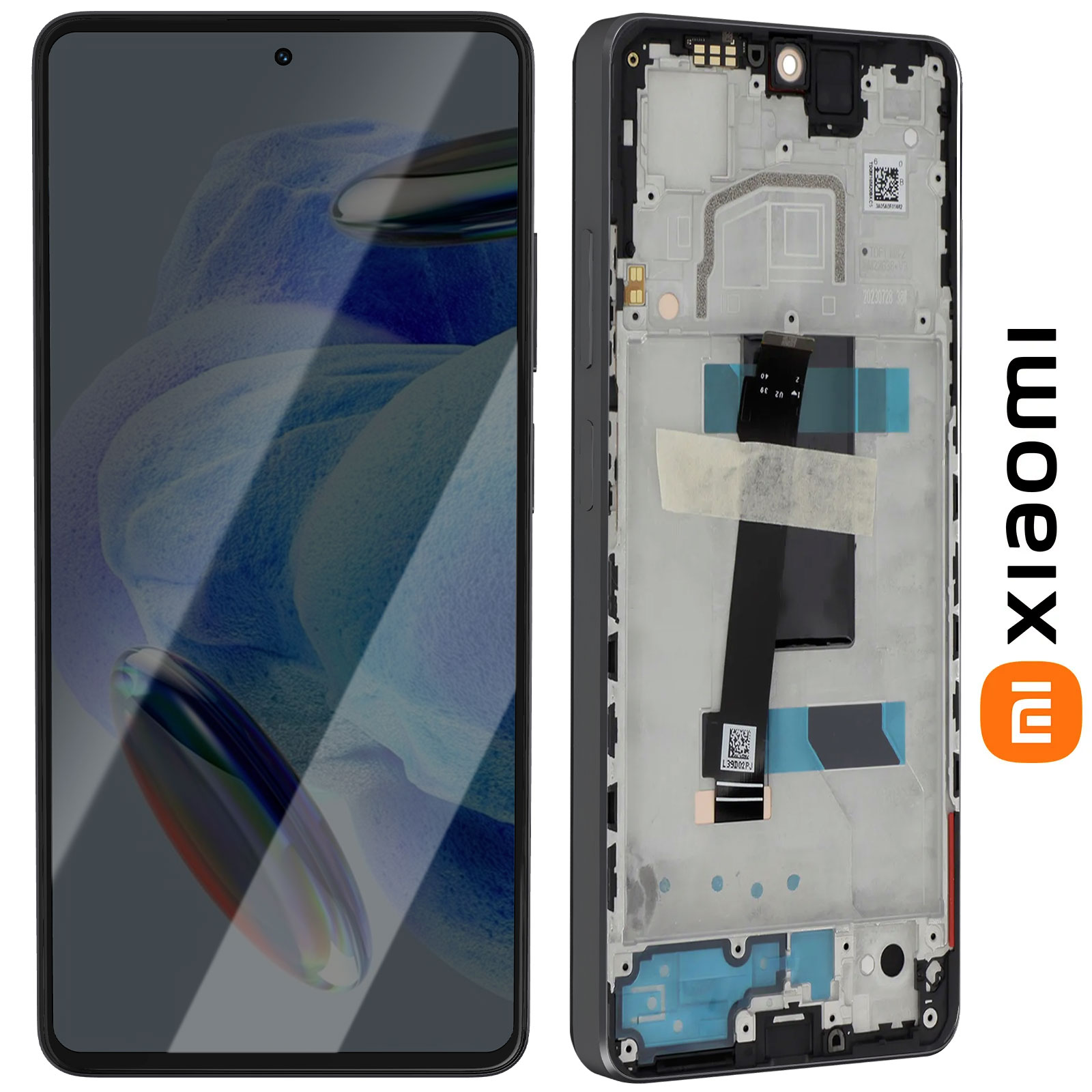 Écran Complet Original Xiaomi Redmi Note 12 Pro 5G - LCD + Châssis ...