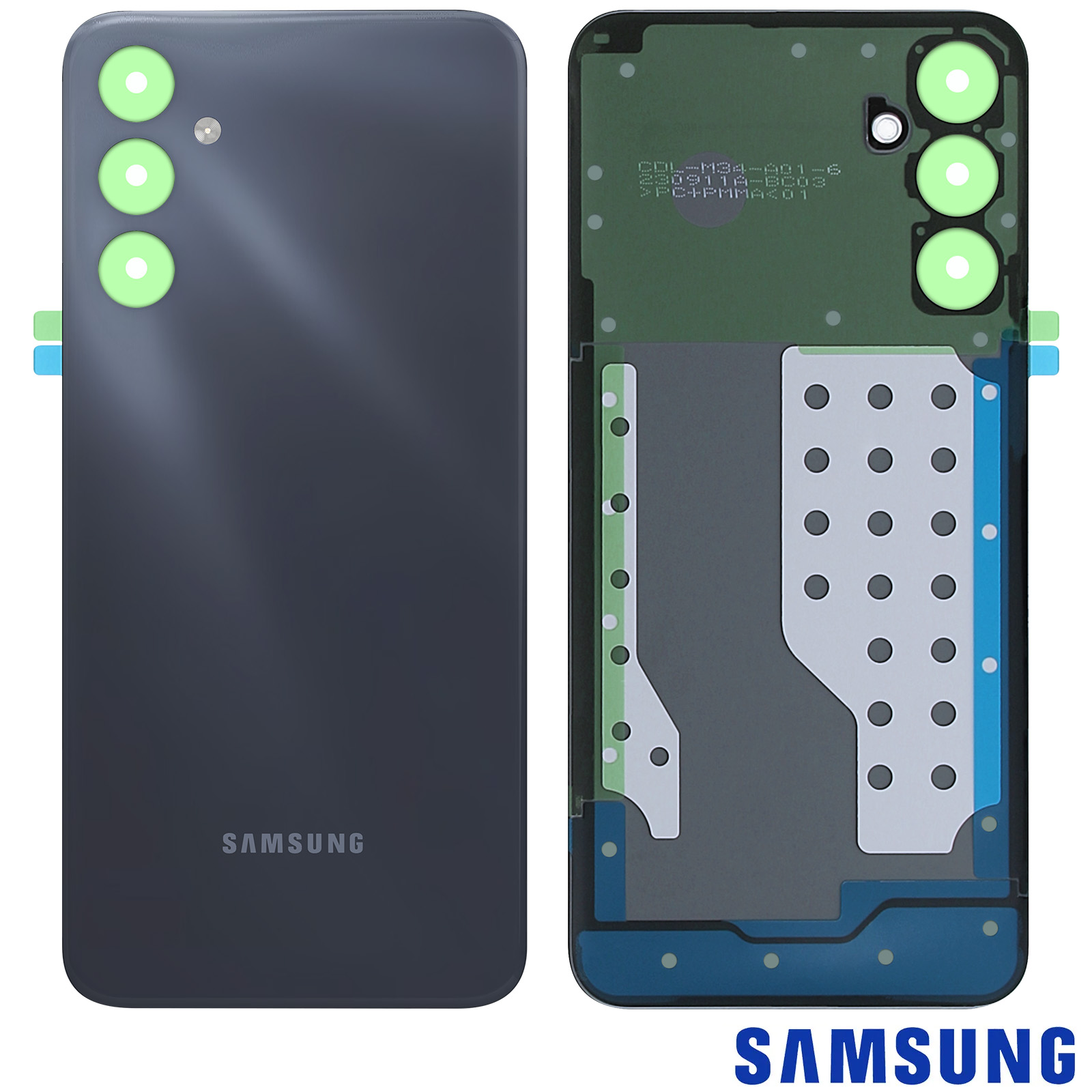 Tampa da bateria Samsung Galaxy M34 Pacote de serviço original Azul ...