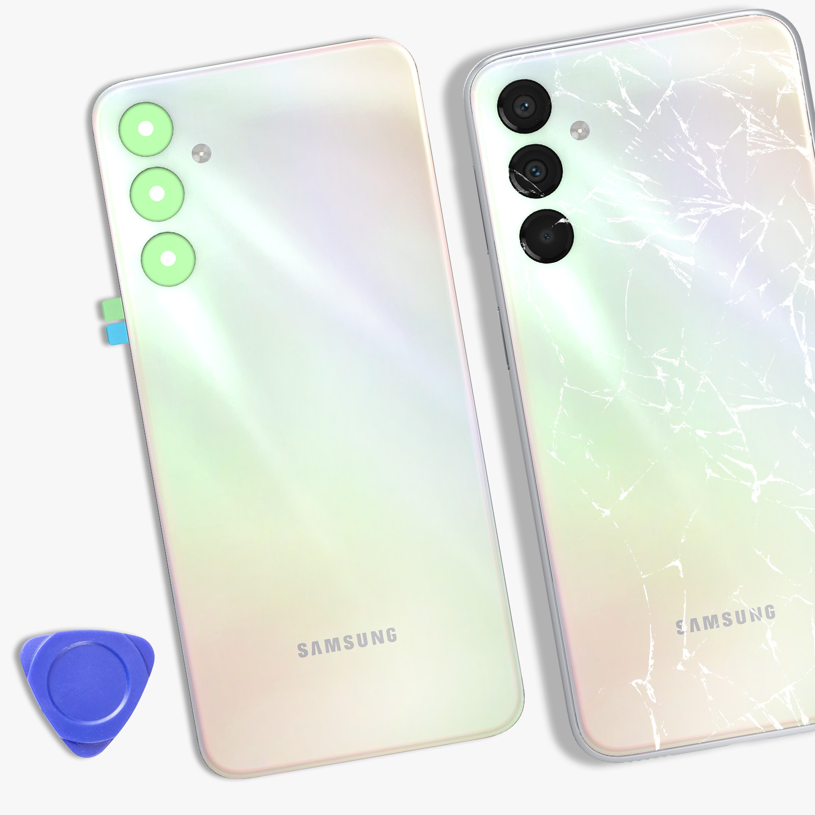 Tampa da bateria Samsung Galaxy M34 Pacote de serviço original Cinza ...