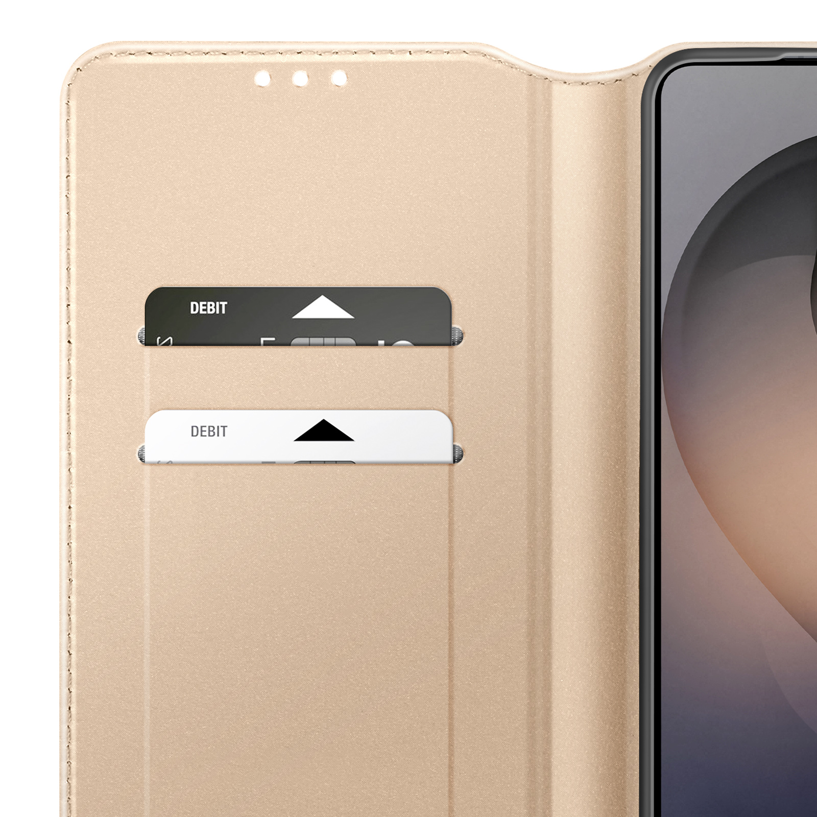 Étui Folio Ultra-fin pour Samsung Galaxy S26 Ultra - Classic Edition Or ...