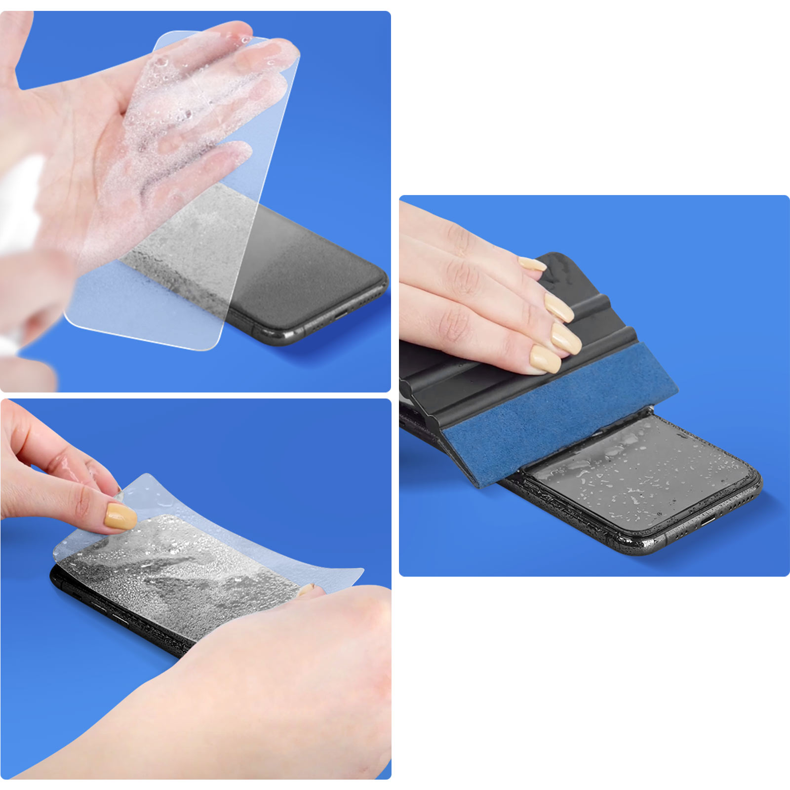 Protector de pantalla antibacteriano de hidrogel para smartphone ...