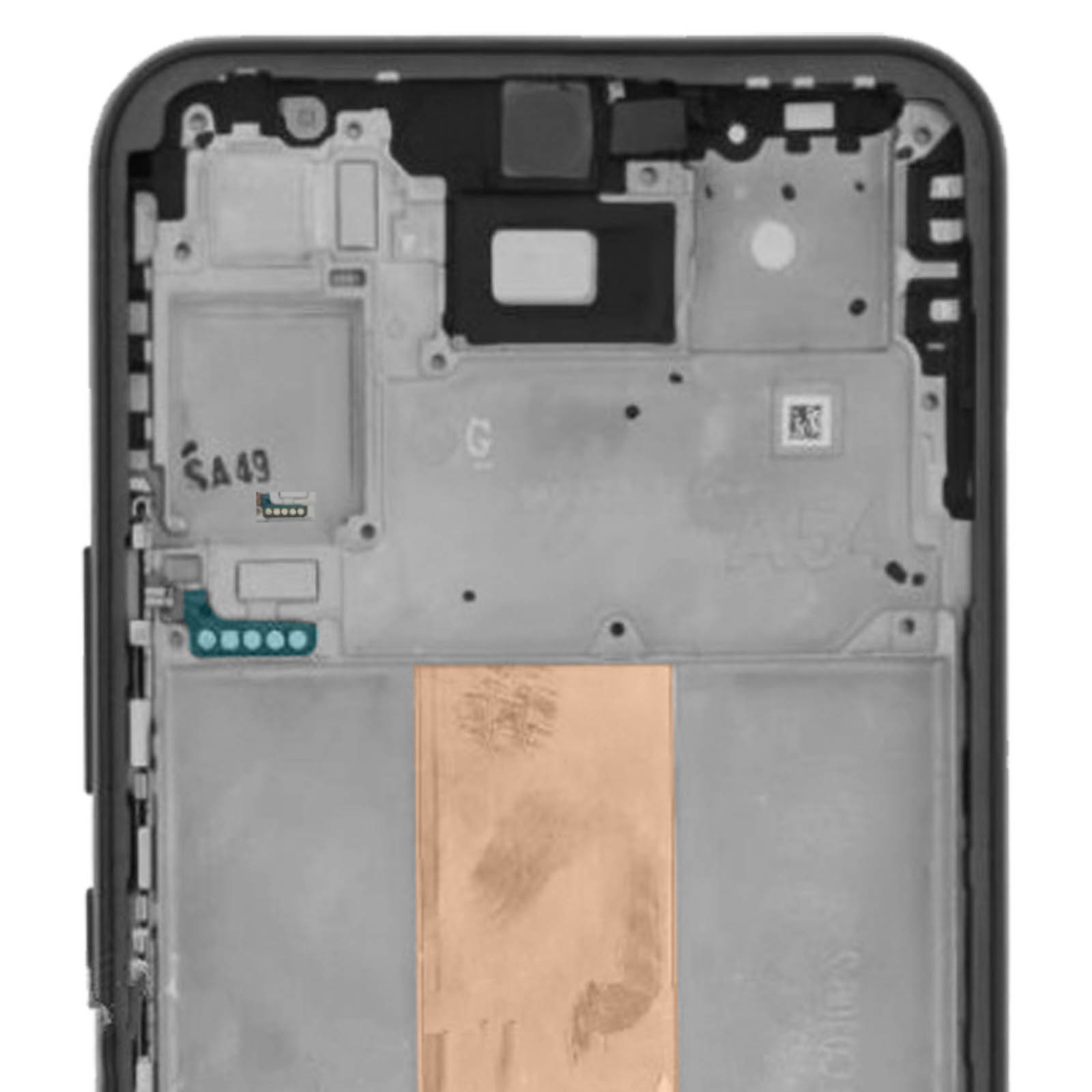 Écran d'origine Samsung A54 5G, LCD + Vitre tactile - Graphite (Service ...