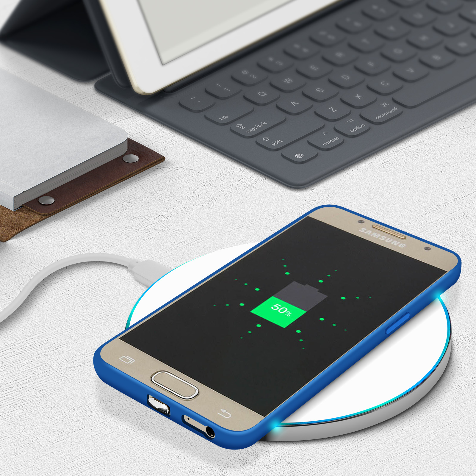 Kabellose QI-Ladeempfänger / Induktion USB Typ C – Nillkin - German