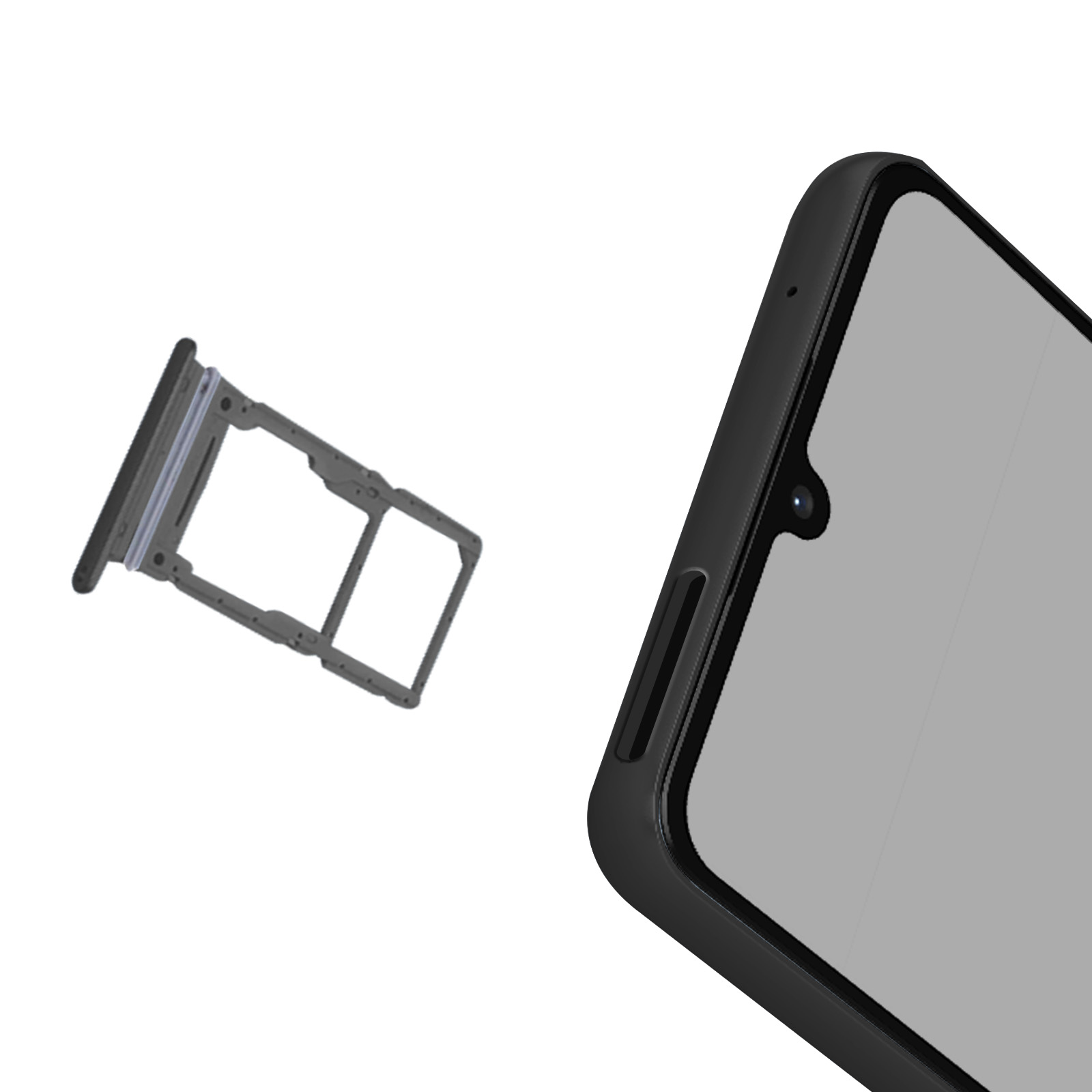 Tiroir SIM Samsung Galaxy A33 5G, Carte Nano SIM + Micro-SD, 100% ...
