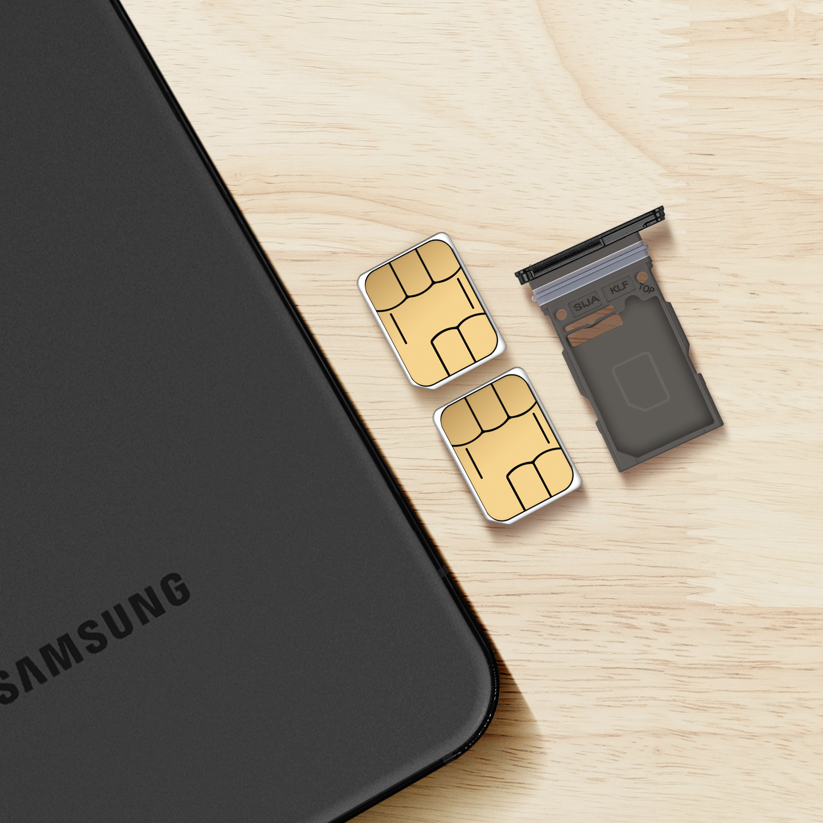 Tiroir SIM Samsung Galaxy S22 Dual Nano SIM, 100% Compatible - Noir ...