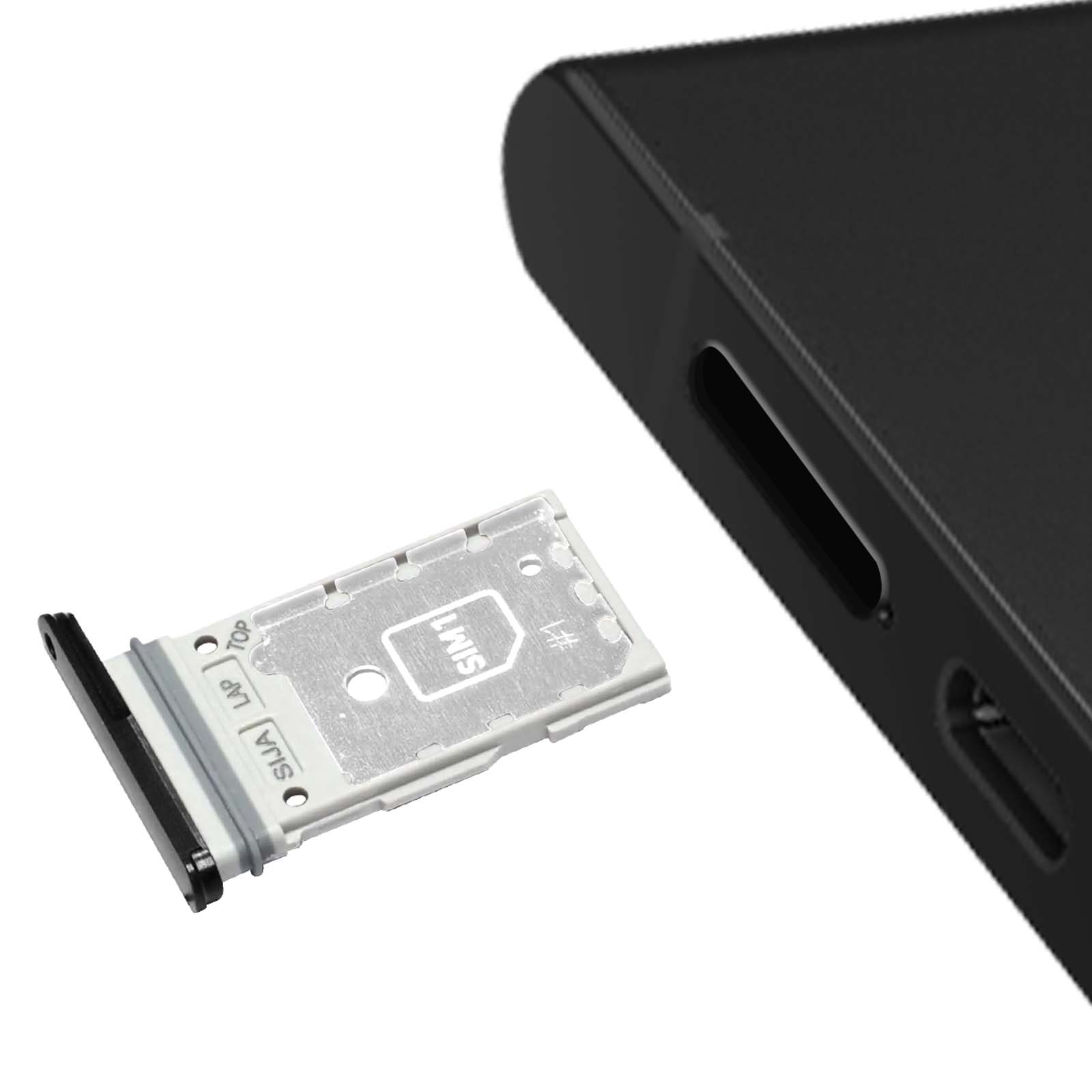 Tiroir SIM Samsung Galaxy S22 Ultra, Dual Nano SIM 100% Compatible ...