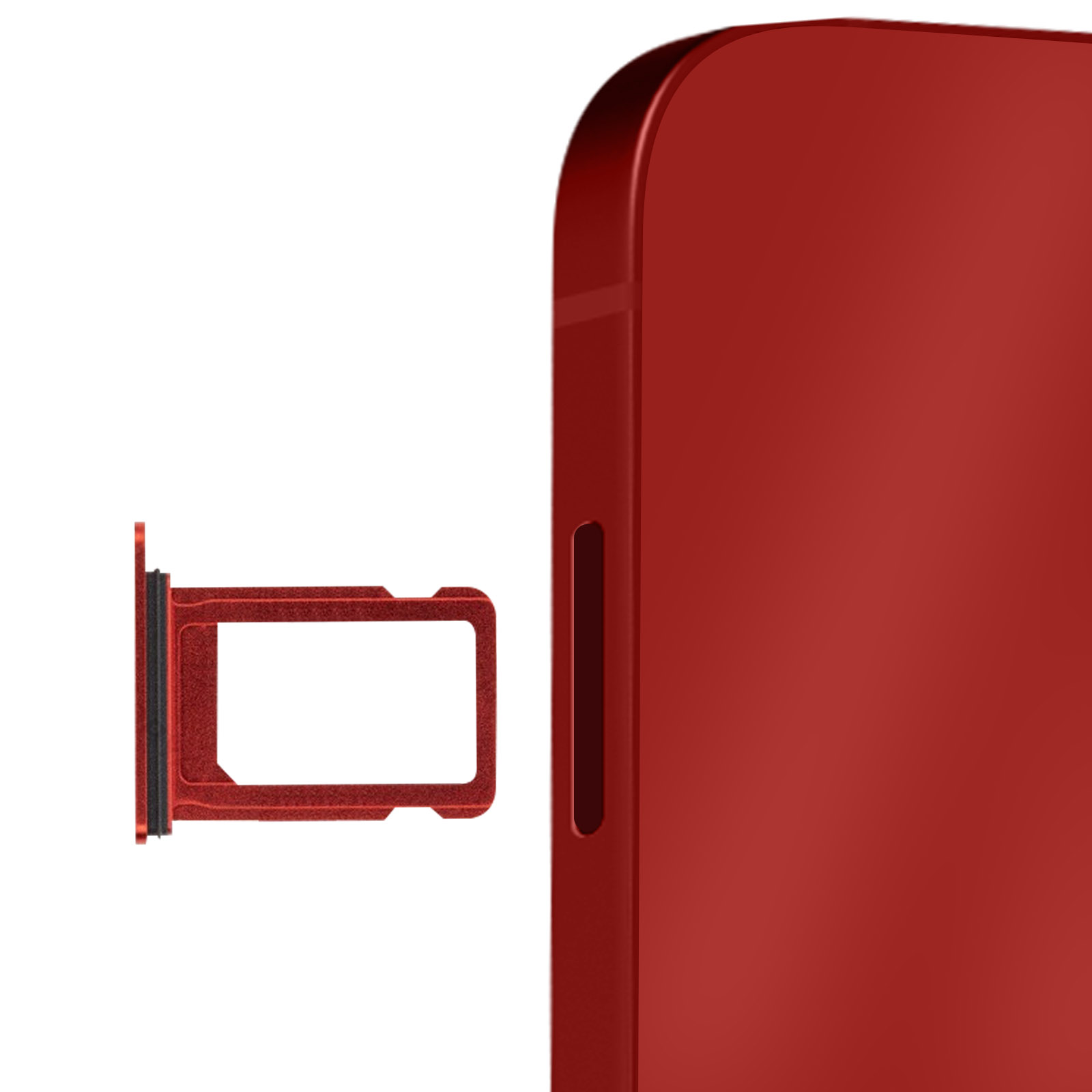 Tiroir carte SIM Apple iPhone 12 Mini - Rouge - Français