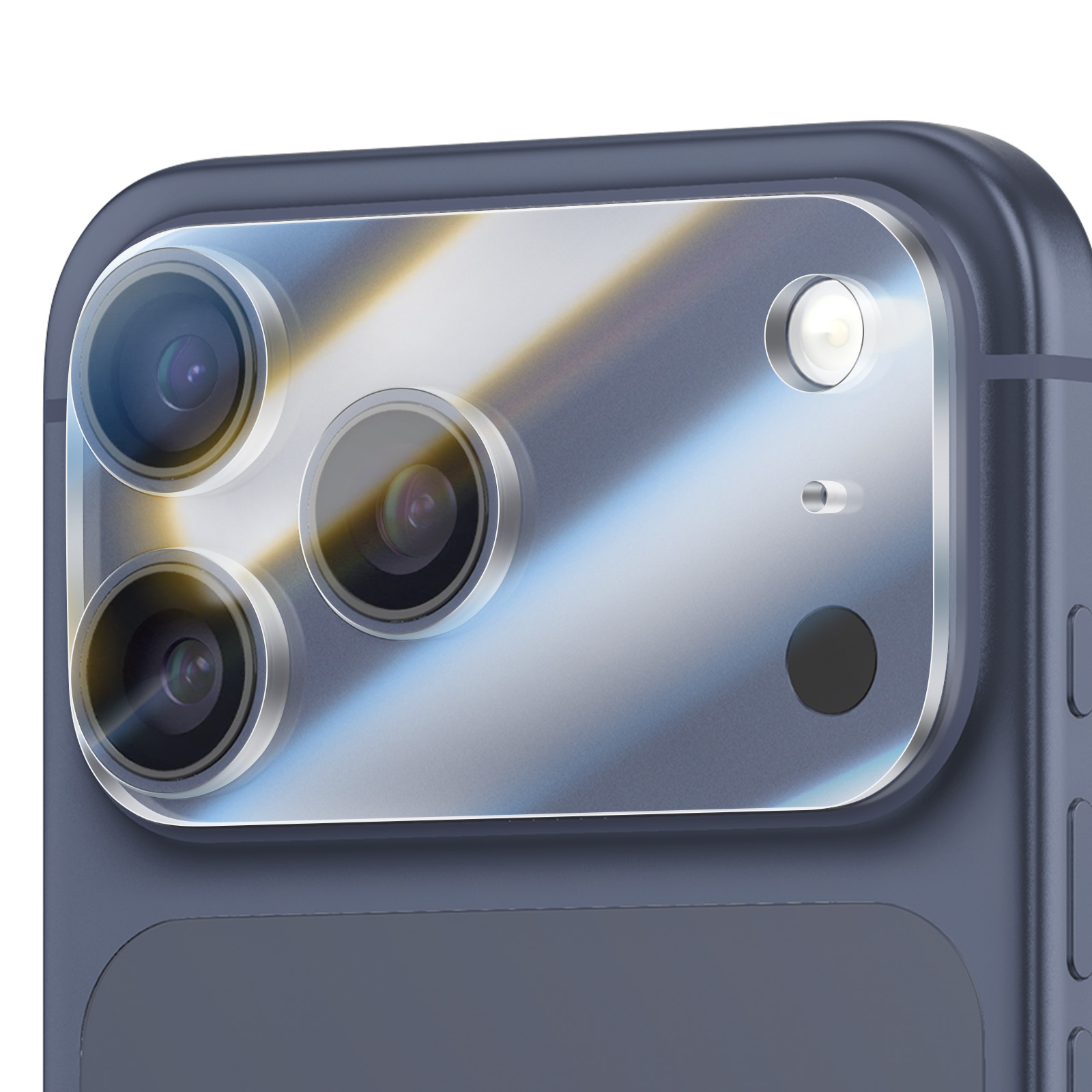 Protection caméra Verre Trempé iPhone 17 Pro - Transparent - Français