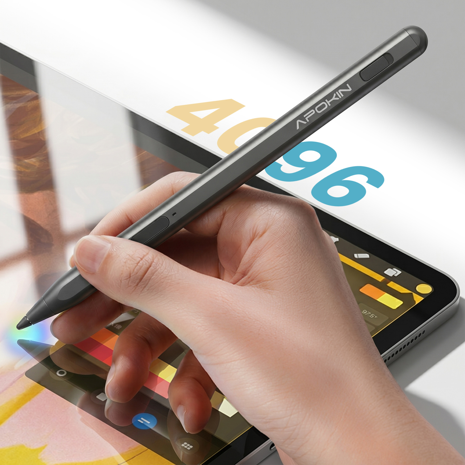 Stylet Tactile USI Autonomie 260h Apokin Gris pour Nokia G22 ...