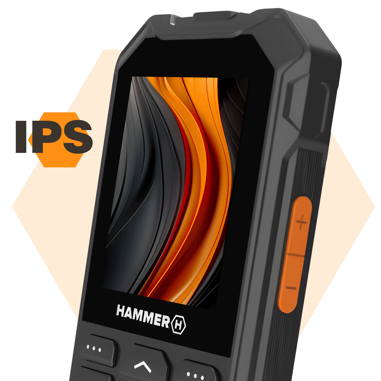 Téléphone Portable Résistant Hammer 6 LTE - 4G, Double SIM, Étanche ...