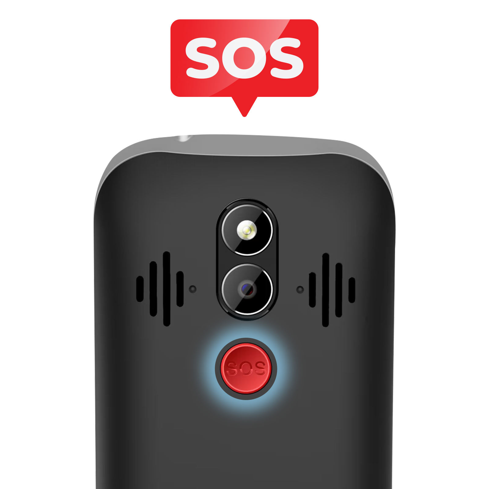Téléphone à touches myPhone Halo A LTE 4G LTE Grand écran SOS - Français