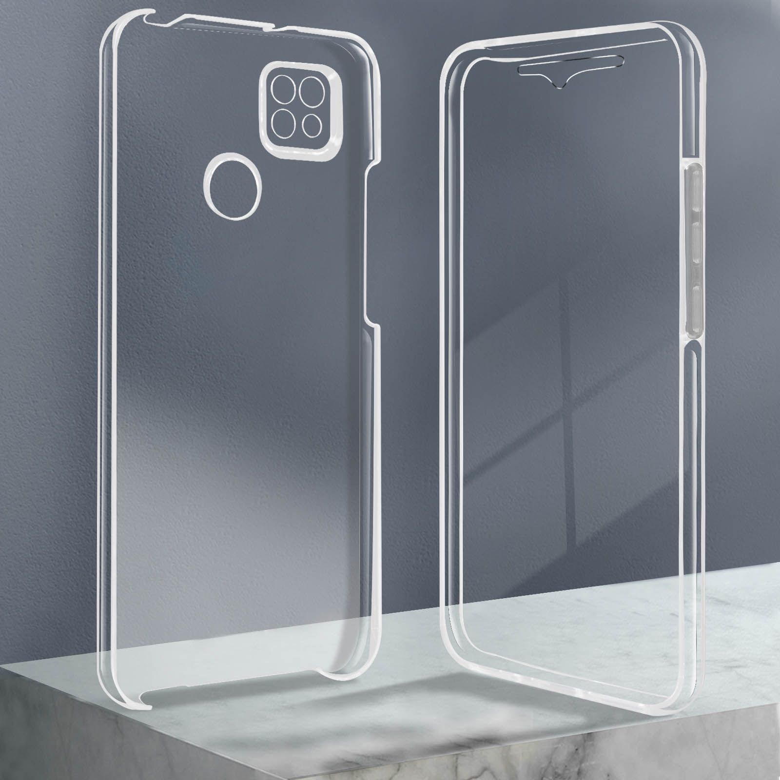 Coque Xiaomi Redmi 10A Intégrale avec Protection Avant Souple ...