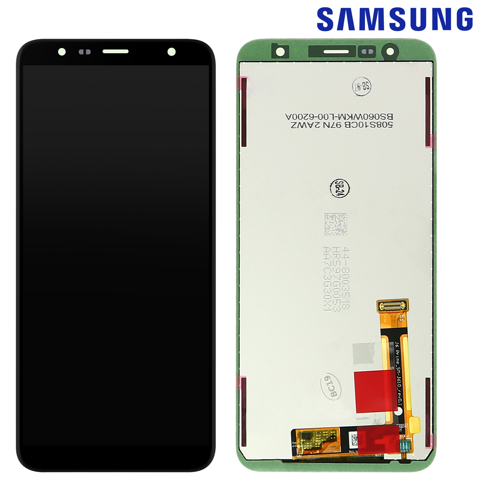 Écran LCD + Tactile d'Origine Samsung [Service Pack] - Noir p. Samsung ...