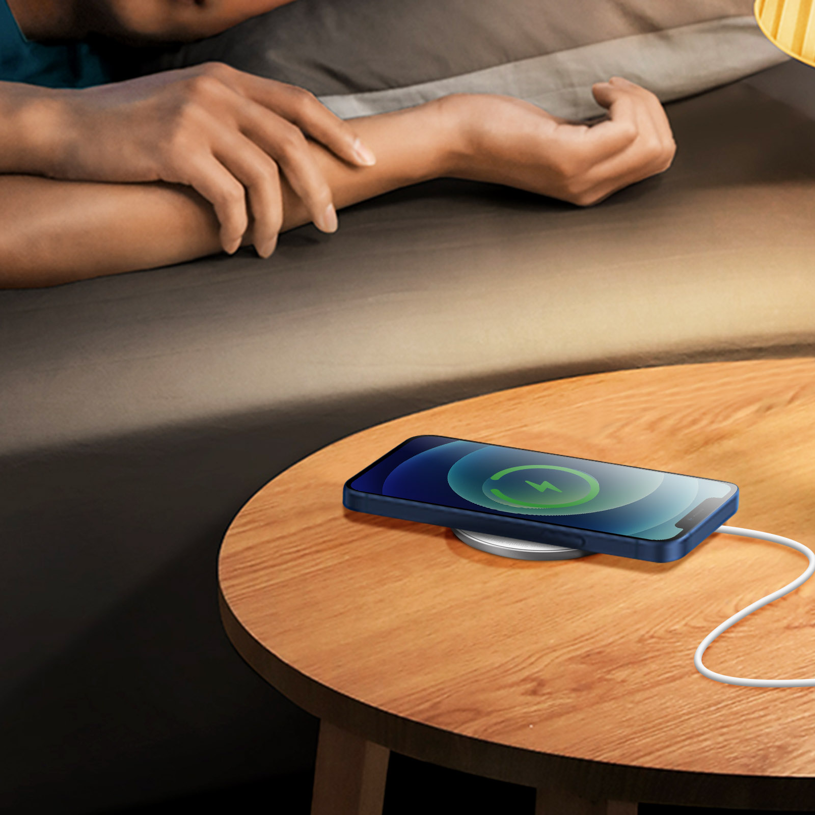 Cargador para iPhone Baseus Magsafe 15W Blanco - Carga por inducción ...