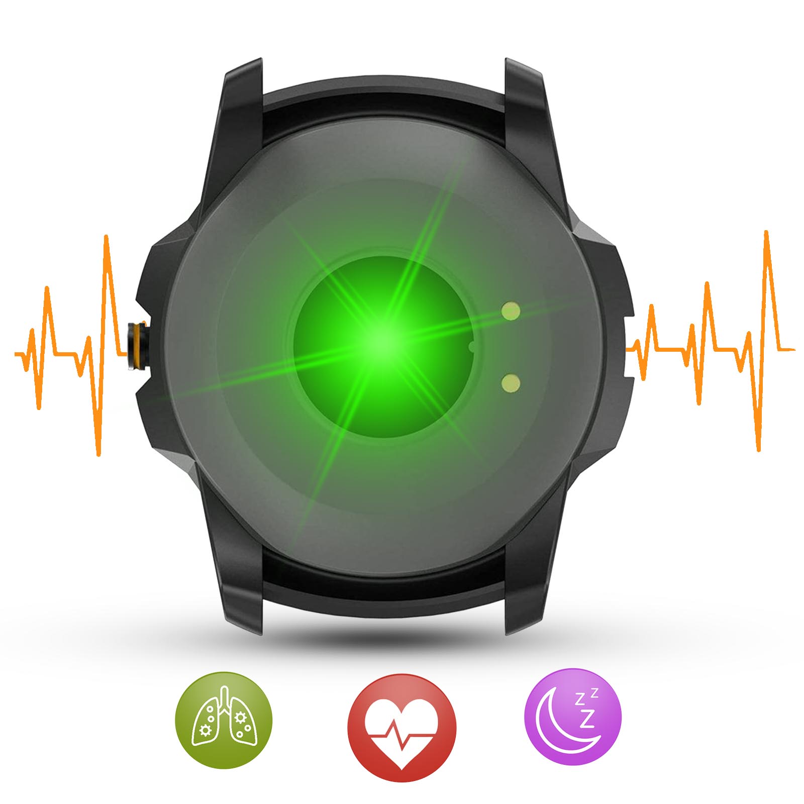 HAMMER Watch Plus Smartwatch, Robust und IP68 Wasserdicht ...