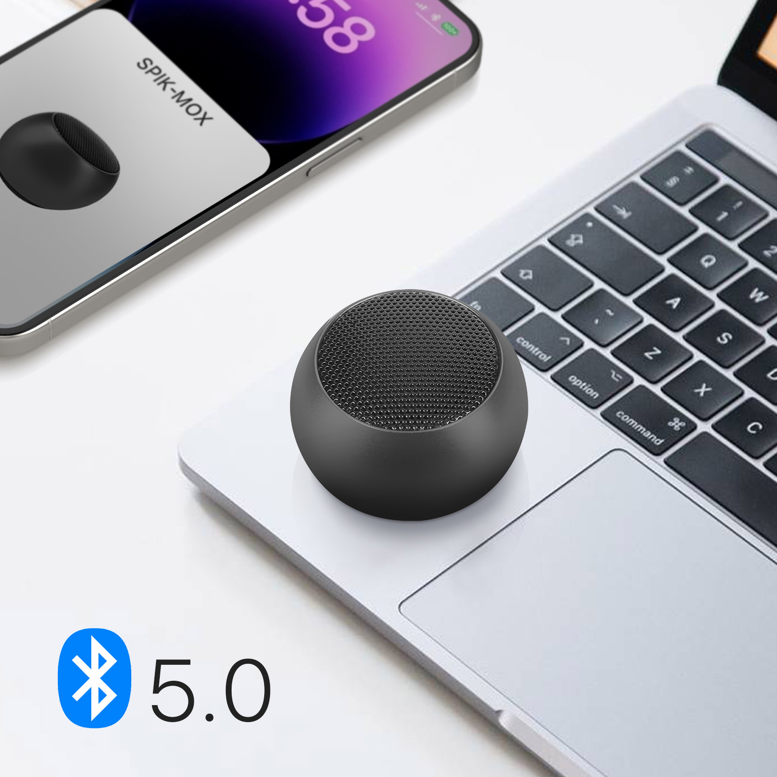 Altifalante wireless Bluetooth Iron Boom Mini Preto - Portugal