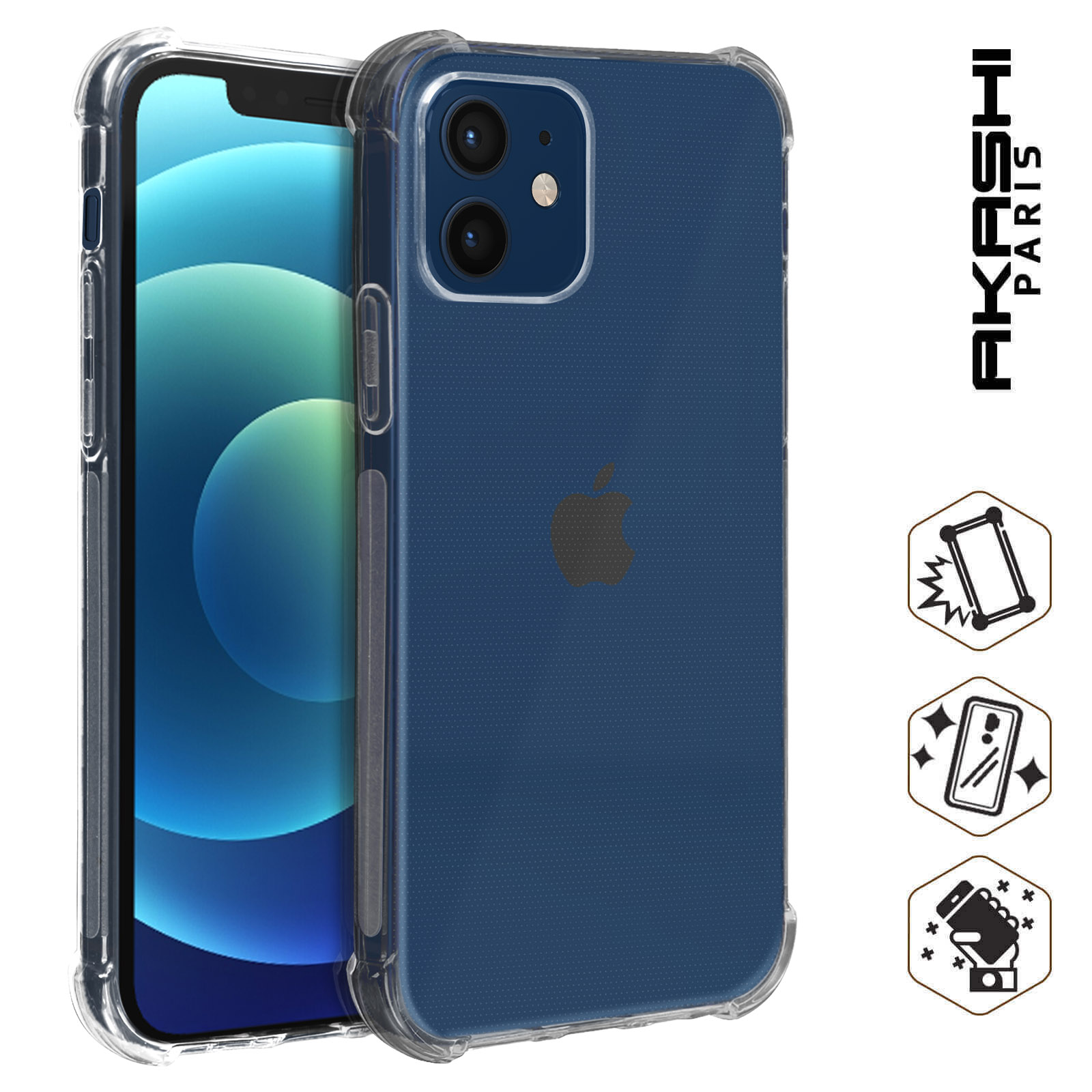 Cover protettiva Integrale Fronte / Retro, Rigido - trasparente per ...