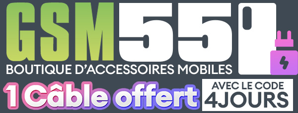 Gsm55.com - Coques et Accessoires téléphone & tablette